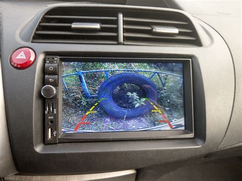 Камера заднего вида blackview — Honda Civic 5D (8G), 1,8 л, 2008 года ...
