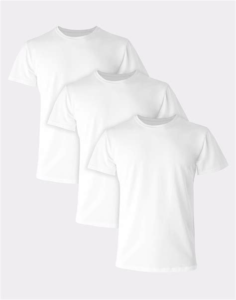 Hanes Mens Ultimate Big White T Shirt 3 Pack Apparel Direct Distributor