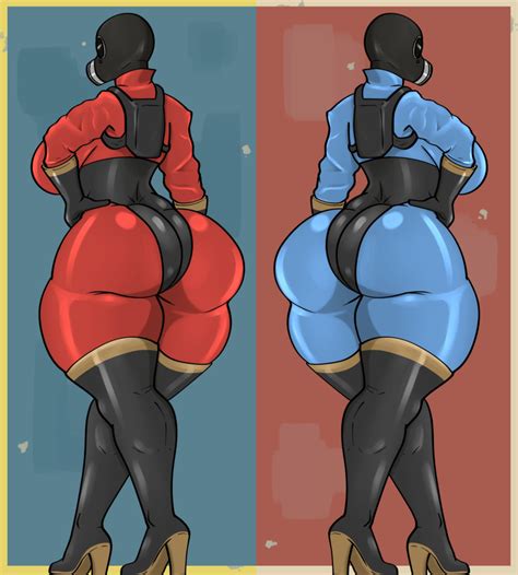 Rule 34 2girls Ass Big Ass Big Breasts Breasts Bubble Butt Female