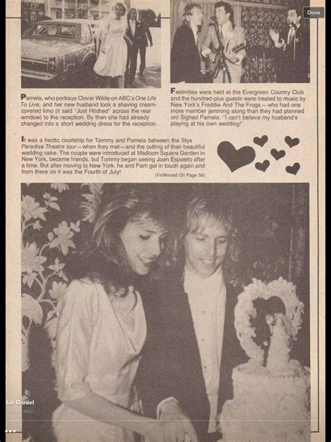 July 1986 Rockline Magazine 2 Tommy Shaw Tommy Styx Band