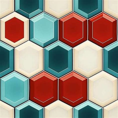 Download Colorful Hexagonal Pattern Background Patterns Online