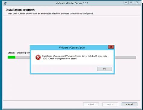 Vmware Vcenter Error Code 3010 The Lazy It Admin