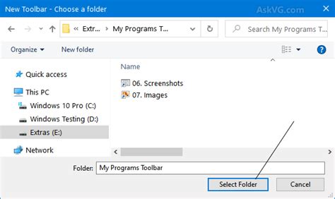 Tip Create A Portable Quick Launch Toolbar For Windows Taskbar Askvg