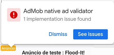 Disable Admob Native Ad Validator B X Programming Forum