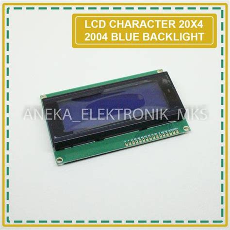 Jual LCD Character 20x4 2004 Blue Background Kota Makassar ANEKA ELEKTRONIK MKS Tokopedia