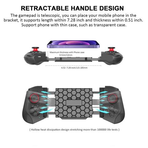 Buy Joso Mobile Game Controller For Iphone Ios Android Pc Bluetooth Gaming Gamepad For