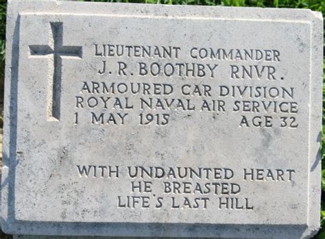 Lt Cdr James Robert Boothby 1883 1915 Find A Grave Memorial