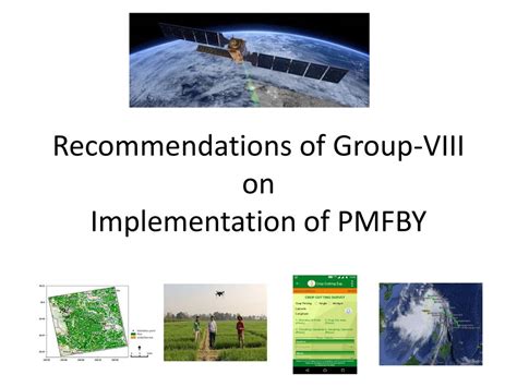 Recommendations Of Group Viii On Implementation Of Pmfby Ppt Download