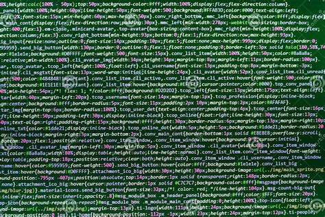 Screenshot With Random Parts Of Program Code Stock Image Image Of
