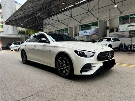 Mercedes Benz E Class Saloon Plug In Hybrid E300e Amg Line Night Edition Premium Plus A Cars