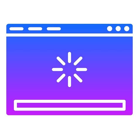 Premium Vector Web Loading Icon