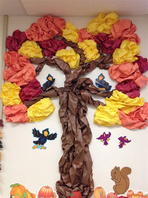Pin By H Vander On Autumn Fall Classroom Decorations Fall Tree