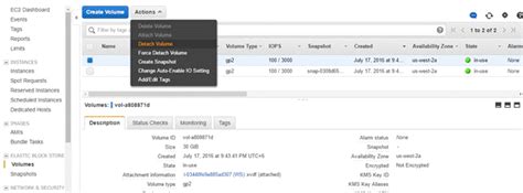 How To Connect An Aws Ebs Volume To Another Ec2 Instance N2ws