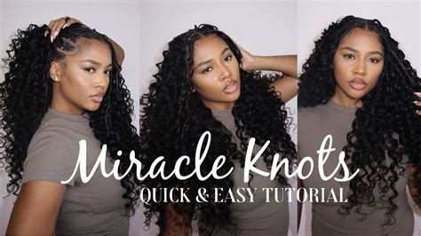 51 How To Miracle Knots Braid Hack Tutorial 👉super Easy And Full