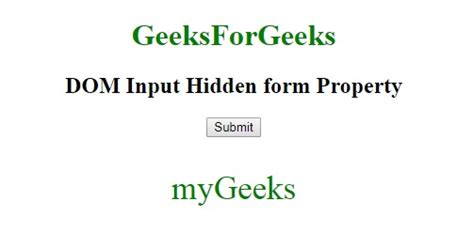Html Input Hidden Form用法及代码示例 纯净天空