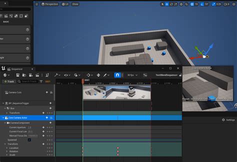 ue sequencer 平滑过渡 五里雾
