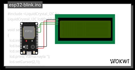 Esp32 Blink Ino Copy Wokwi ESP32 STM32 Arduino Simulator