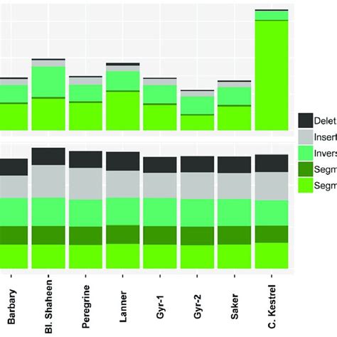 Unique Structural Variants Within Each Genome Based On Mummer