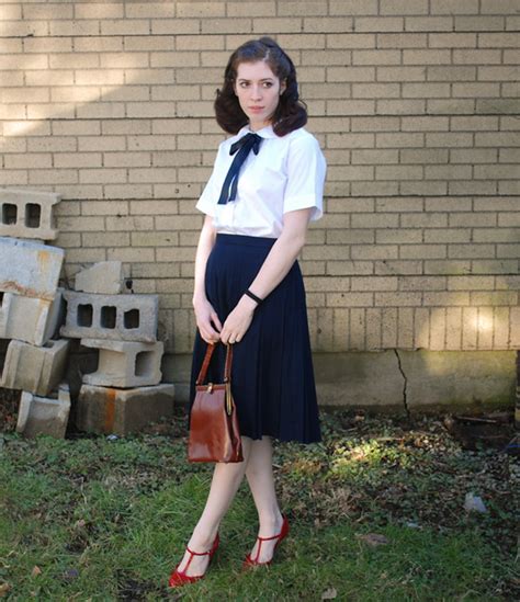 Retro Schoolgirl Telegraph