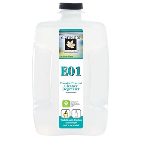 E01 Peroxide Powered Cleaner Degreaser Cleaner