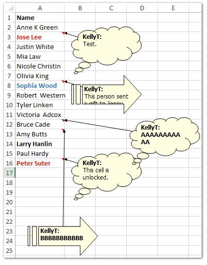Quickly Change The Shape Of Comment Box In Excel