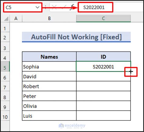 Drag Number Increase Not Working In Excel A Solution With Easy Steps