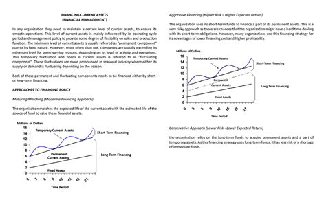 Handout Financing Current Assets Financing Current Assets