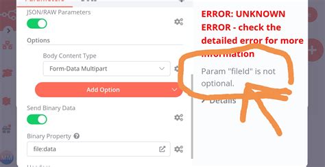 Issues With Sending File Through Request Post Questions N8n