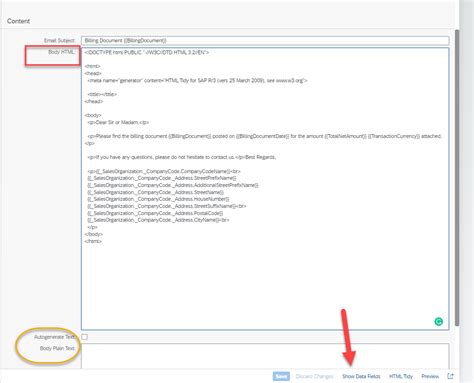 S4 Hana Modify Email Template Sap Community