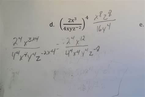 Moving Variables With Negative Exponents Across The Divisor R Askmath