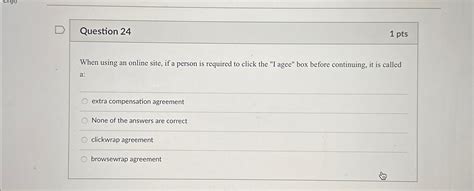 solved question 241 ﻿ptswhen using an online site if a