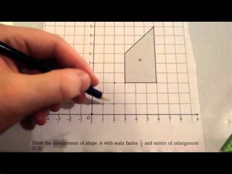 Enlargement With Fractional Scale Factors Corbettmaths YouTube