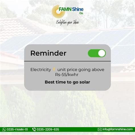 Famnshine Solarpower Sustainability Businesssavings Solarenergy