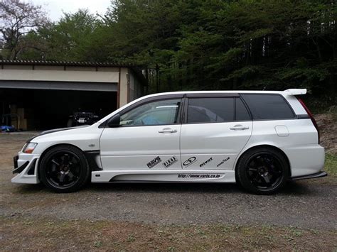Varis Carbon Side Diffuser For 2005 07 Evo Ix Wagon [ct9w] Vami 139