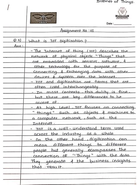 Iot Assignment All Pdf