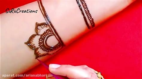 طرح حنا روی دست عروس 2020 26