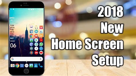 Best Nova Launcher Home screen setup 2018 - YouTube