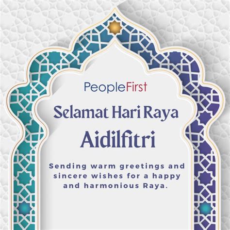 Peoplefirst On Linkedin Hariraya Eid