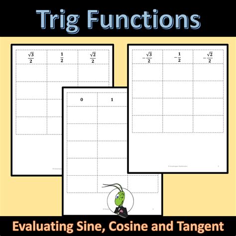 AP Precalculus Trig Functions Sorting Activity Made By Teachers