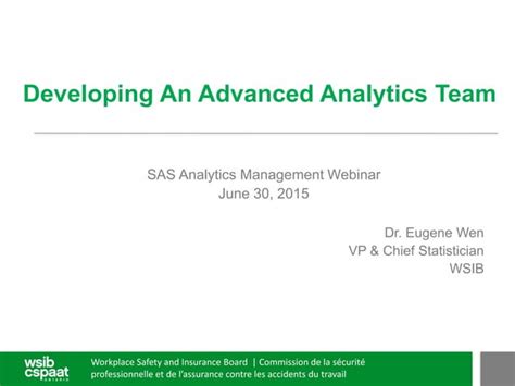 How To Develop An Advanced Analytics Team Ppt How To Develop An Advanced Analytics Team Ppt
