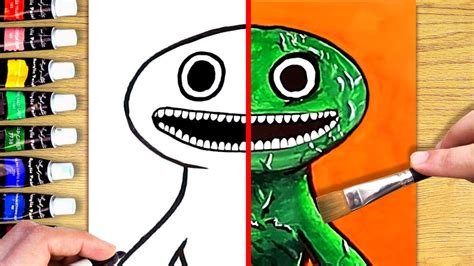 How To Draw JUMBO JOSH Realistic With Acrylics YouTube