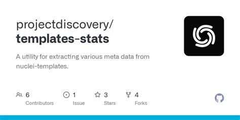 github projectdiscovery templates stats a utility for extracting