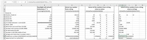 extracting numbers from text update newton excel bach not just