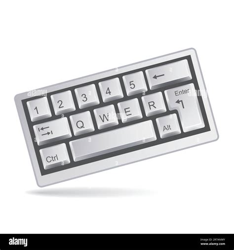computer keyboard icon image cut out stock images and pictures alamy