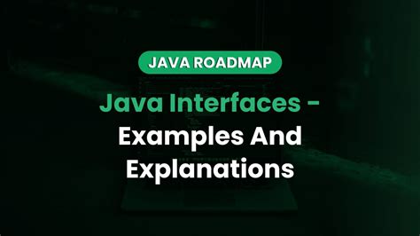 Java Interfaces Examples And Explanations