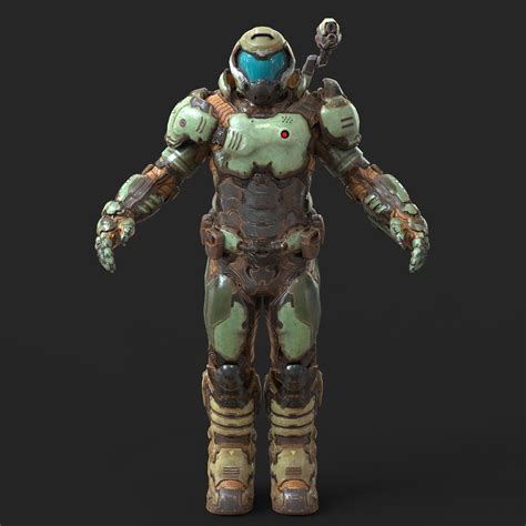 Doomguy Eternal Custom Full Body Wearable Armor With Helmet 3d Etsy Uk