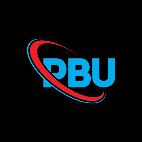 Pbu Logo Pbu Letter Pbu Letter Logo Design Initials Pbu Logo Linked With Circle And Uppercase