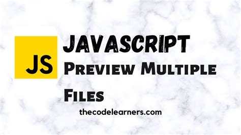 Javascript Multiple Files Preview Using Createobjecturl And Filereader