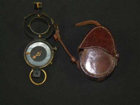 1917 Dated British Officers Verners Pattern Compass Tactical Rifle Zone