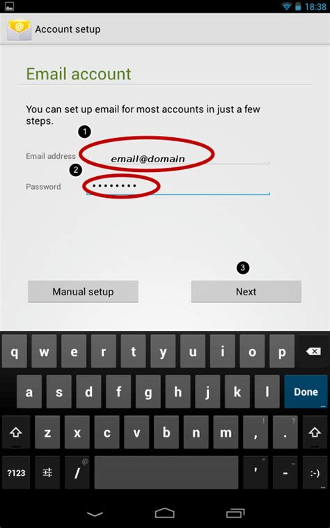Setup E Mail On An Android Based Devices Bsntech Networks